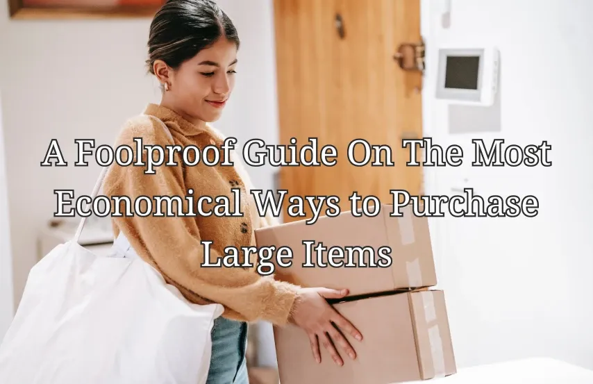 A Foolproof Guide On The Most Economical Way to Purchase Large Items ...